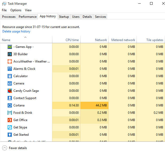 How To View Internet Data Used In Windows 10