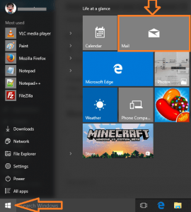 How to Setup gmail in mail app of windows 10