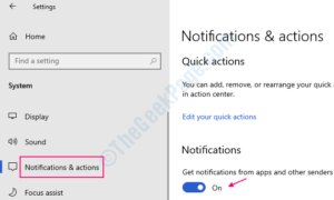 How to Turn on email Notification with sound in Windows 10/11