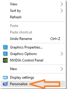 Turn on/off Transparency in start menu, taskbar of windows 10