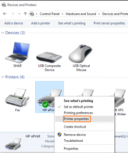 How to change printer name in windows 10