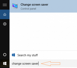 How to apply screensaver in Windows 10