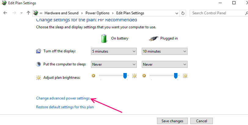 How to adjust screen brightness in windows 10