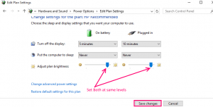 How to adjust screen brightness in windows 10