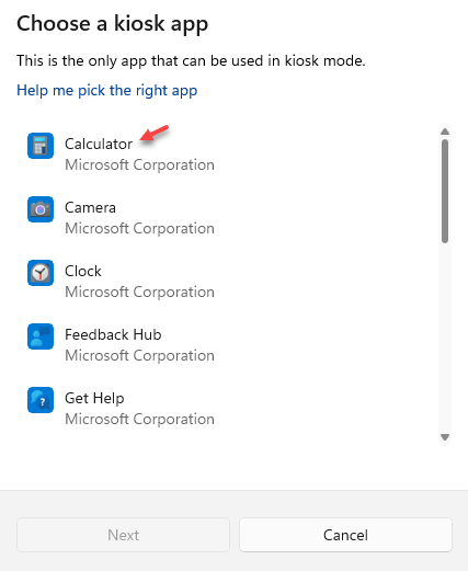Set up Assigned access In windows 10/11 to limit guest account