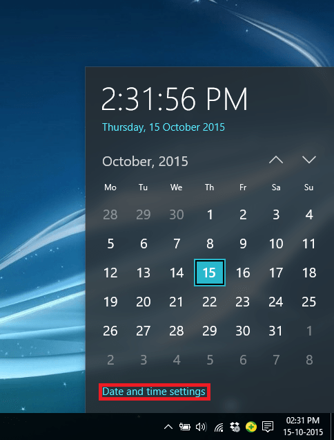 How To Change Date And Time In Windows 10