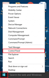 6 methods to open Control Panel in Windows 10