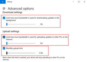 How to Reduce Internet data usage in Windows 10