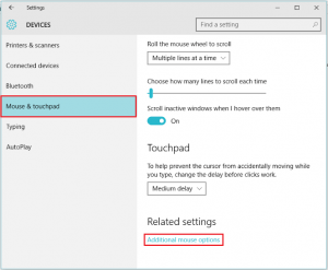 How to Turn on Click Lock in Windows 10