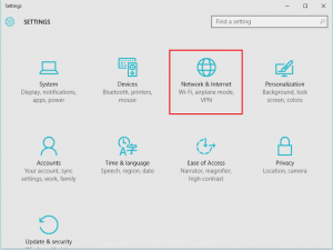 How to Set Up Proxy server in Windows 10