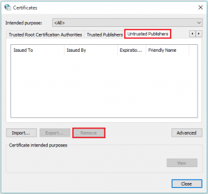 Fix This Program has been blocked for your protection in Windows 10