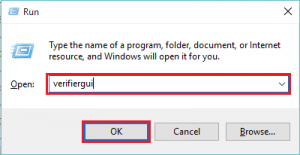 4 methods to open Driver Verifier Manager in Windows 10