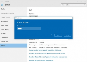 How to join an Active Directory Domain in Windows 10