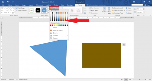 How to insert & edit Shapes in Microsoft Word 2016