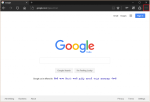 How to use the print feature in the Edge browser in Windows 10