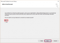 How to setup an email account in Microsoft Outlook 2016