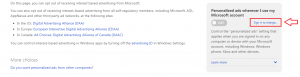Top 3 ways to turn off personalized ads in windows 10