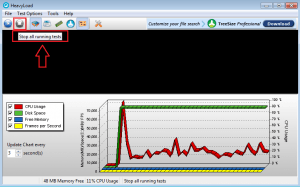 How to perform stress test on your PC with Heavyload free tool