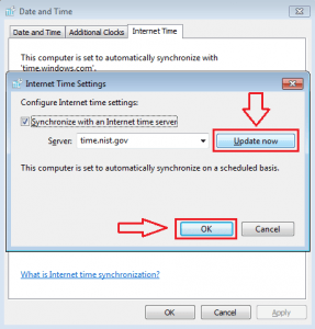 How to change Internet time server settings in Windows 10