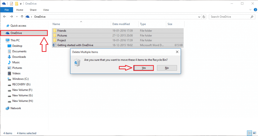 How to Sign In / Sign Out (Unlink) OneDrive in Windows 10