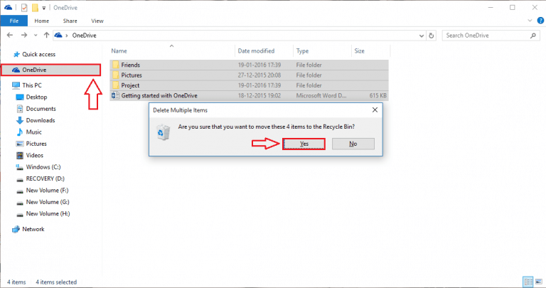 How to Sign In / Sign Out (Unlink) OneDrive in Windows 10