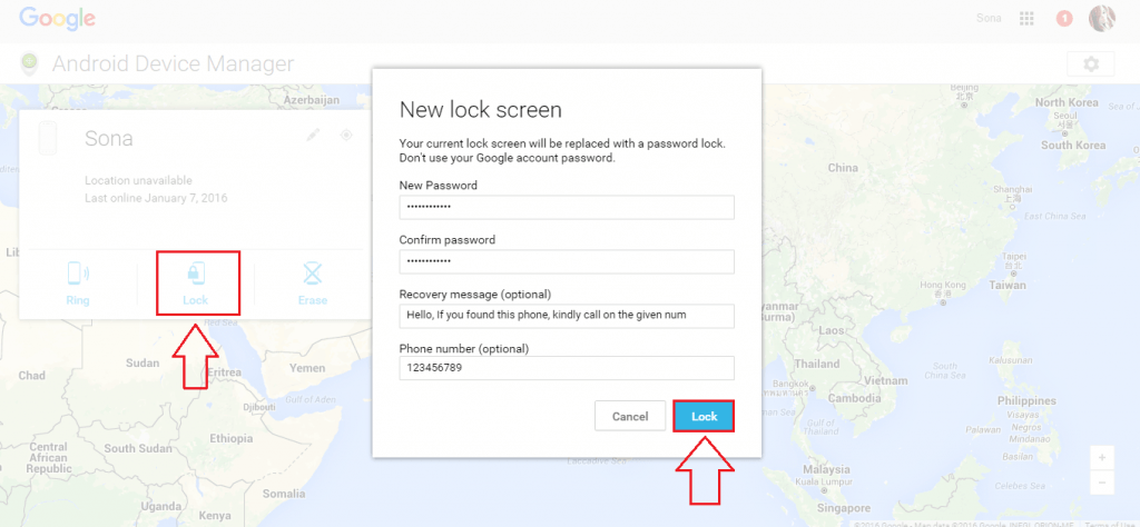 How To Manage Your Lost / Missing Android Phone via Google