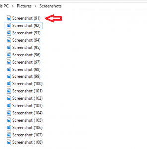 How to reset Screenshot counter in Windows 10