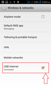 Share Your Windows Internet With Your Android Phone VIA USB Cable