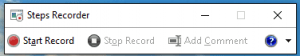 How to Use Problems Step Recorder in Windows 10