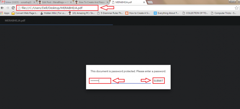 How To Remove Password From A PDF File Using Google Chrome