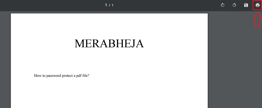 How To Remove Password From A PDF File Using Google Chrome