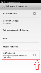 Share Your Windows Internet With Your Android Phone VIA USB Cable