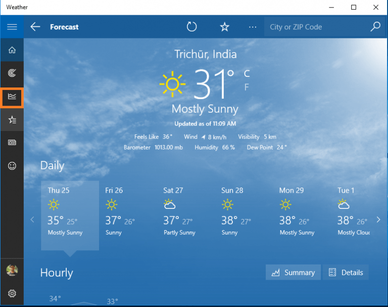 How to Configure the Windows 10 Weather App