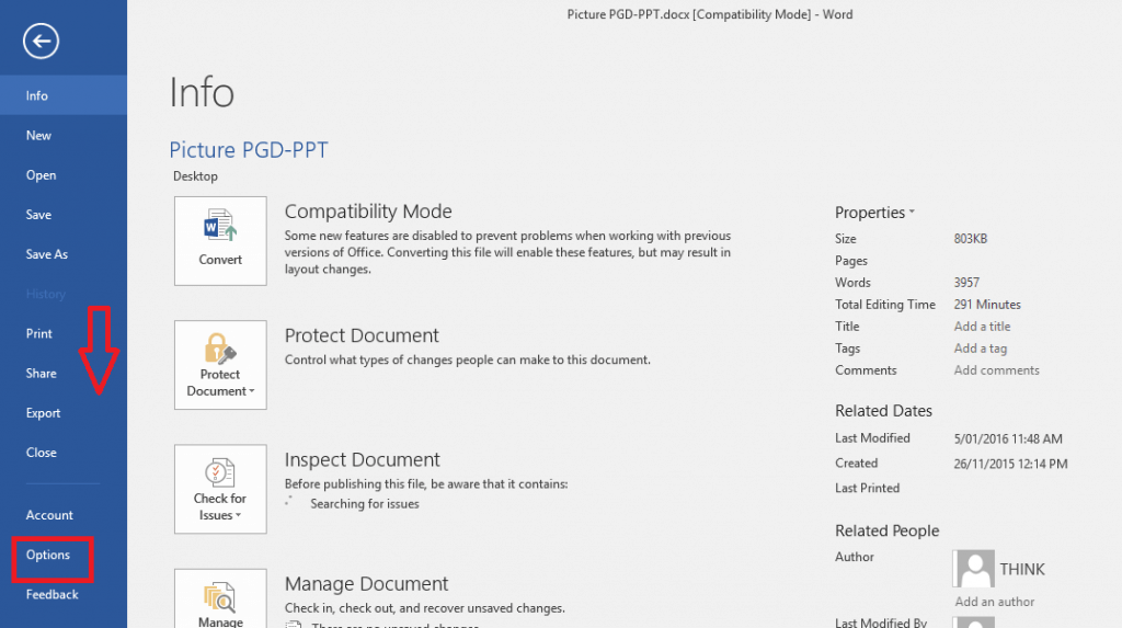 How to Disable Field Shading in Microsoft Word 16