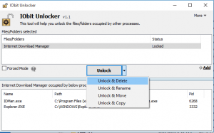 How to Delete Files (saying in use) on Windows 10