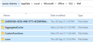 How to Clear and reset Cache in Microsoft Office 16