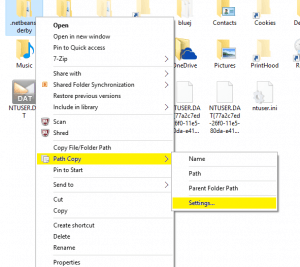Copy UNC Network Path Without Drive Letter