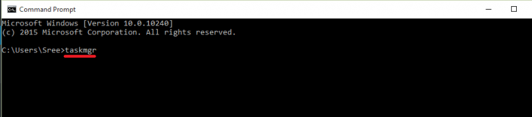 11 ways to Open Task Manager in Windows 10