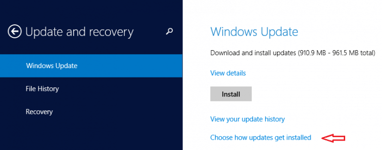 Prevent Windows 10 Recommended Update Notice in windows 7/8.1