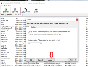 Know what is crashing your windows PC with whocrashed
