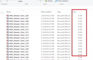 How to find which powerpoint slide is bigger in size