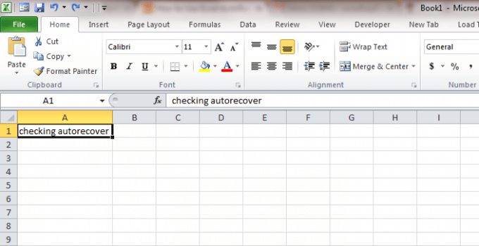 Use Excel AutoRecover and AutoBackup Features To Secure Data