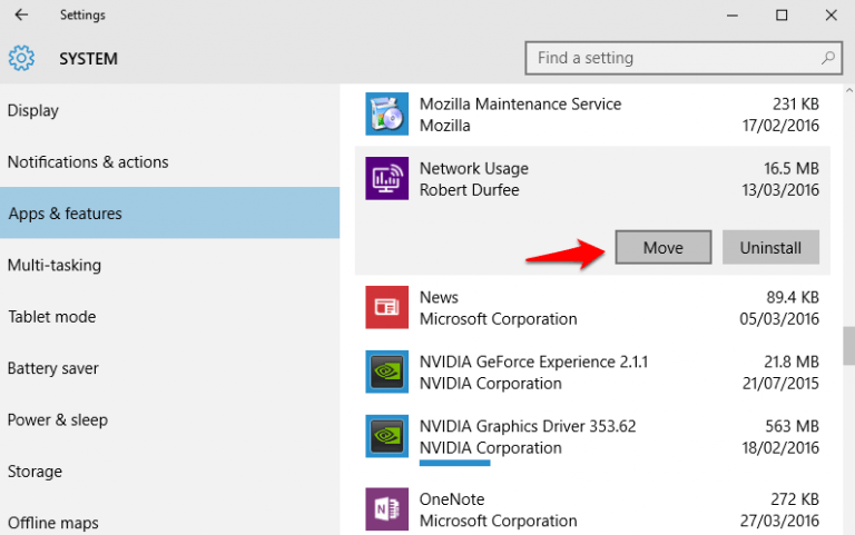 Install and Run Windows 10 Modern Apps from an External Drive