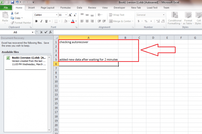 Use Excel AutoRecover and AutoBackup Features To Secure Data
