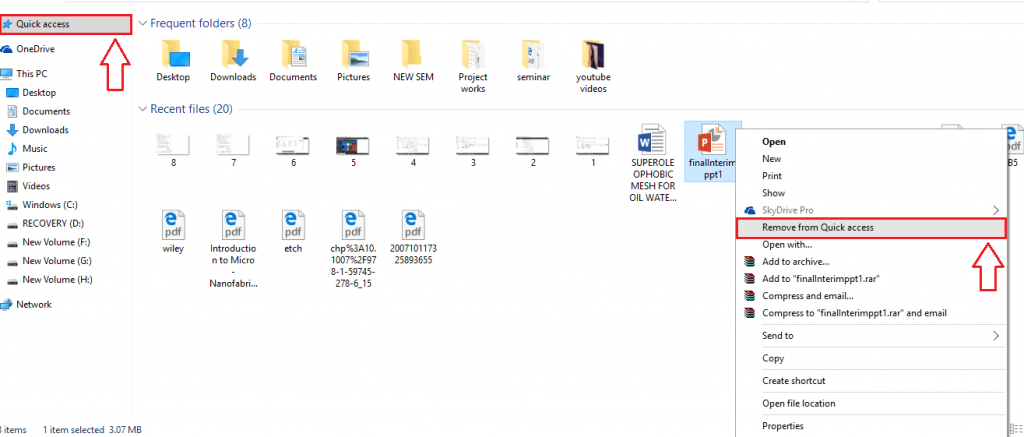 How To Delete Quick Access History In Windows 10 / 11