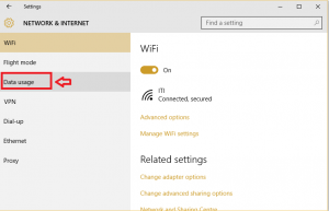 Monitor Network Usage In Windows 10 And track Your Data usage