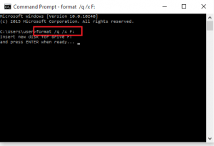 How To Format Pen Drives Using Command Prompt