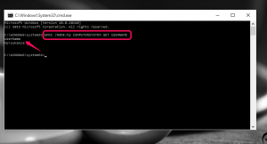 Find Out currently Logged On Username on Windows 10 / 11