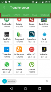 How to Transfer and Share Apps, Files using Xender Android App
