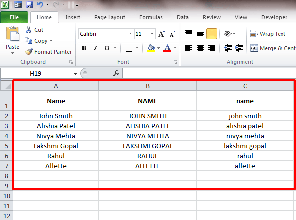 How To Format Text In Excel Using UPPER LOWER PROPER Functions